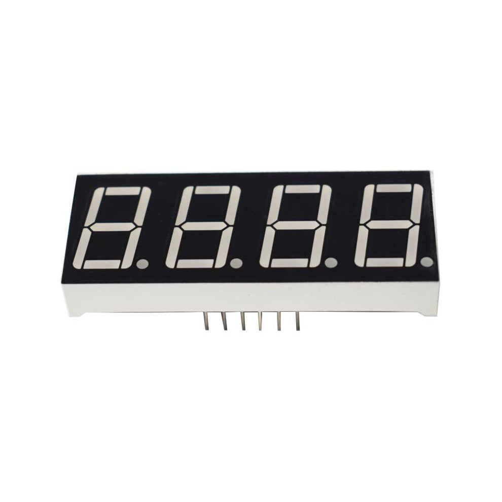 4 Digit Seven Segment Display- Green (Common Anode) – CUBOT LIFESTYLE