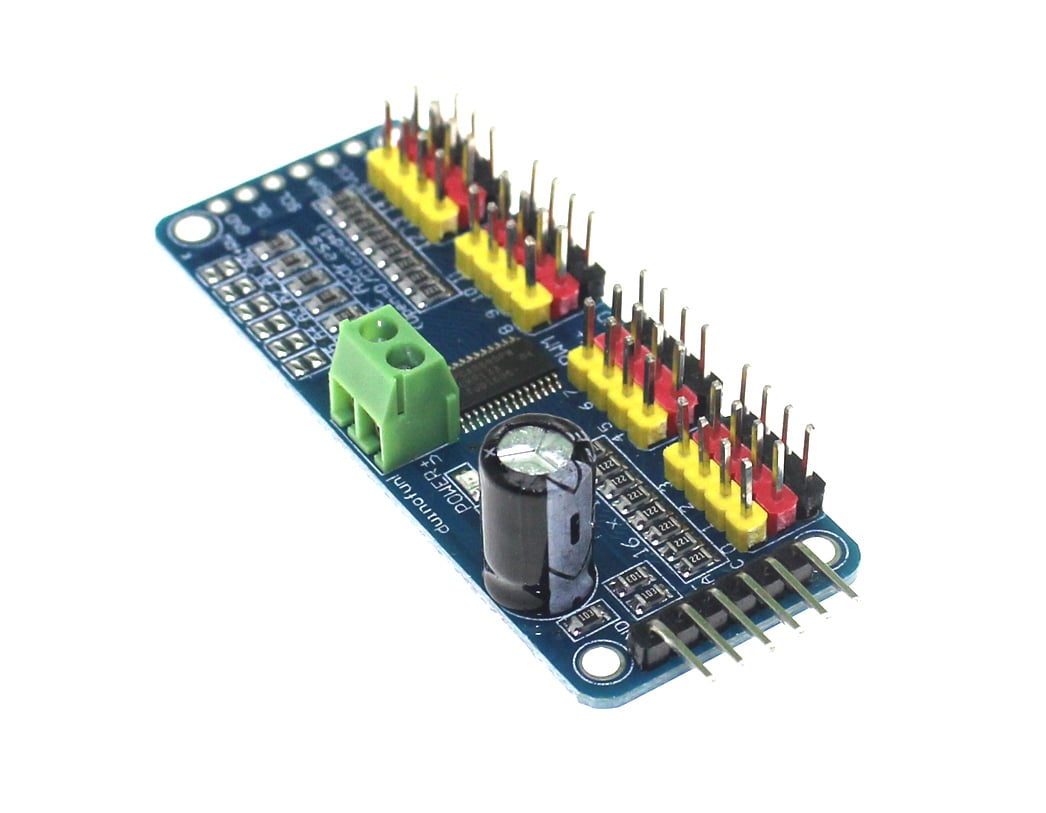 16-Channel 12-bit PWM/Servo Driver I2C interface PCA9685 for Arduino R ...