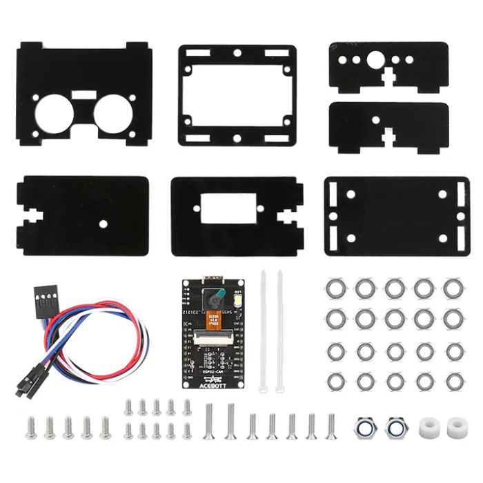 ACEBOTT ESP32 Camera Expansion Pack for Smart Robot Car kit - QD002 ...