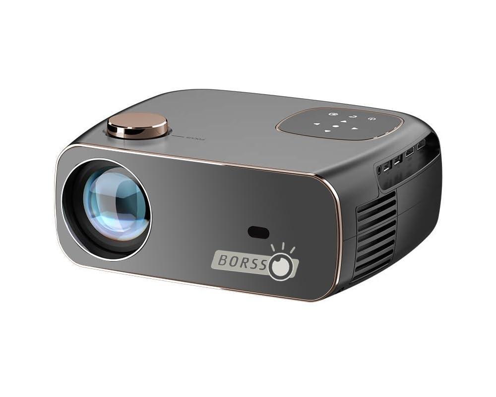 2024 BORSSO Pixel | Smart Full HD Projector 1080p Native 580 ANSI, 4D ...