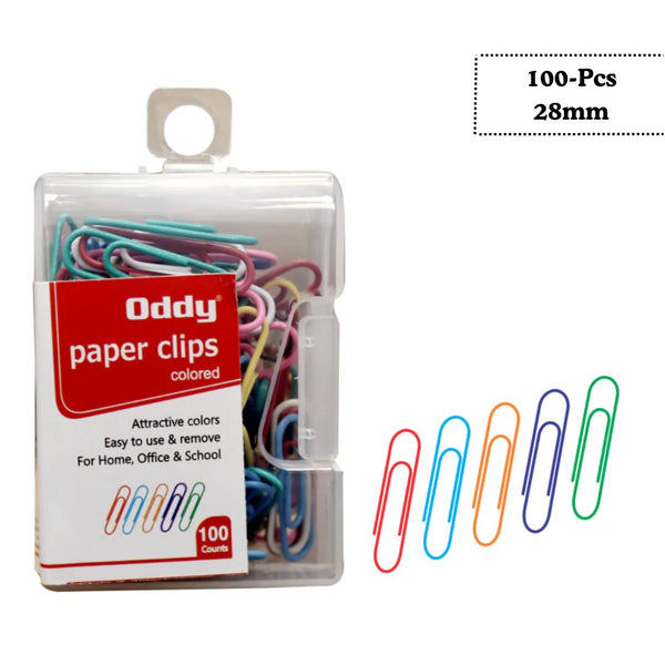 Oddy: Multi-Colored Vinyl Coated Paper Clip – CUBOT LIFESTYLE