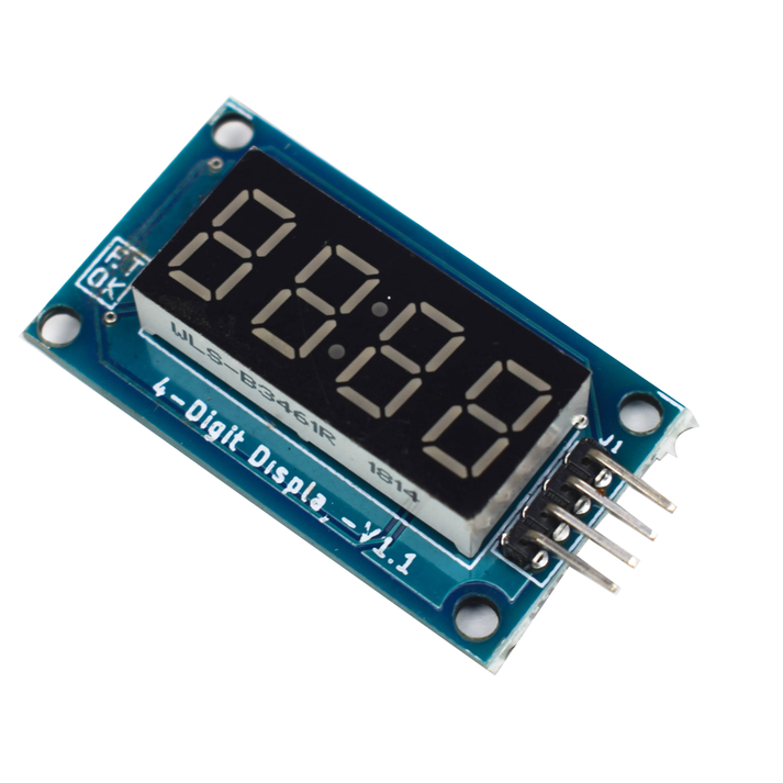 TM1637-4 Digit 7 Segment Display Module – CUBOT LIFESTYLE