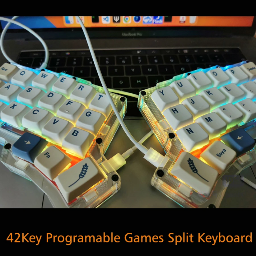 42 Key Programable Mechanical Split Keyboard – CUBOT LIFESTYLE