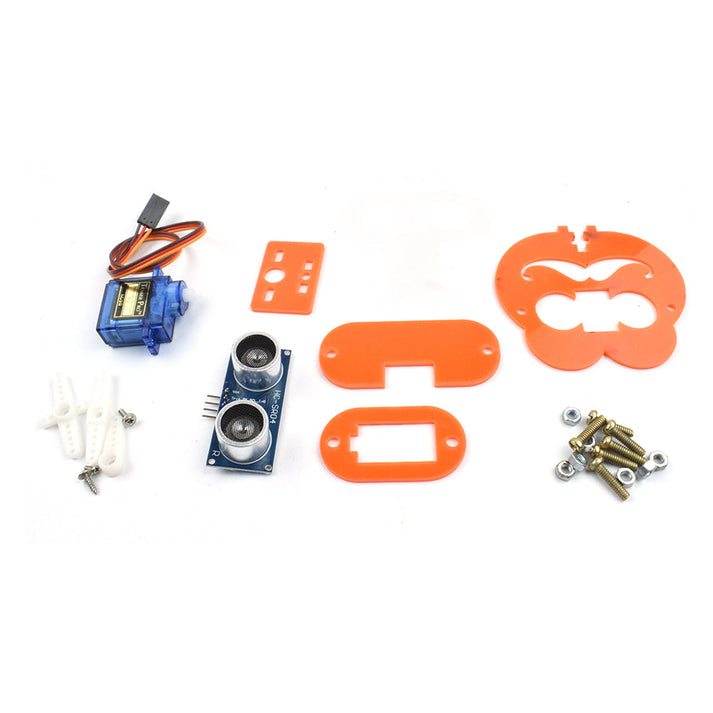 Ultrasonic Sensor with Frog Fixed Bracket and Servo Motor – CUBOT LIFESTYLE