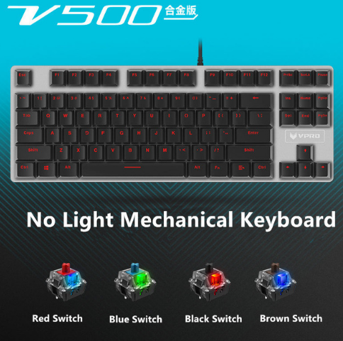 Rapoo V500 Alloy Version Mechanical Gaming Keyboard – CUBOT LIFESTYLE