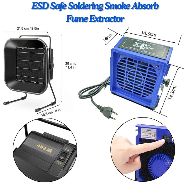 ESD Safe Soldering Smoke Absorber Fume Extractor – CUBOT LIFESTYLE