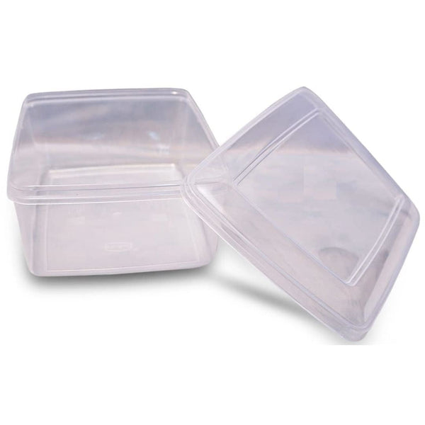 Deluxe Transparent Rectangular Plastic Box with Detachable Lid – CUBOT ...