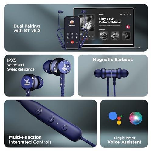 boAt Rockerz 111 Bluetooth Wireless Neckband with Up to 40 hrs Playtim ...