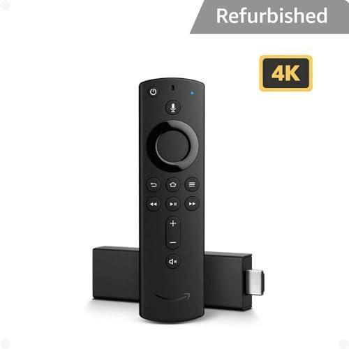 Certified Refurbished Fire TV Stick 4K with Alexa Voice Remote | Strea ...