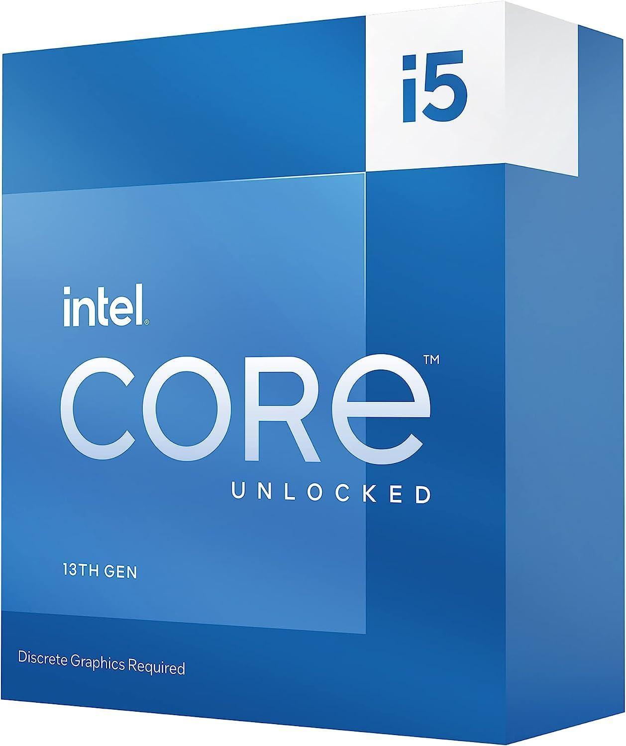 Intel Core i5-13600KF Desktop Processor 14 cores (6 P-cores + 8 E-core ...