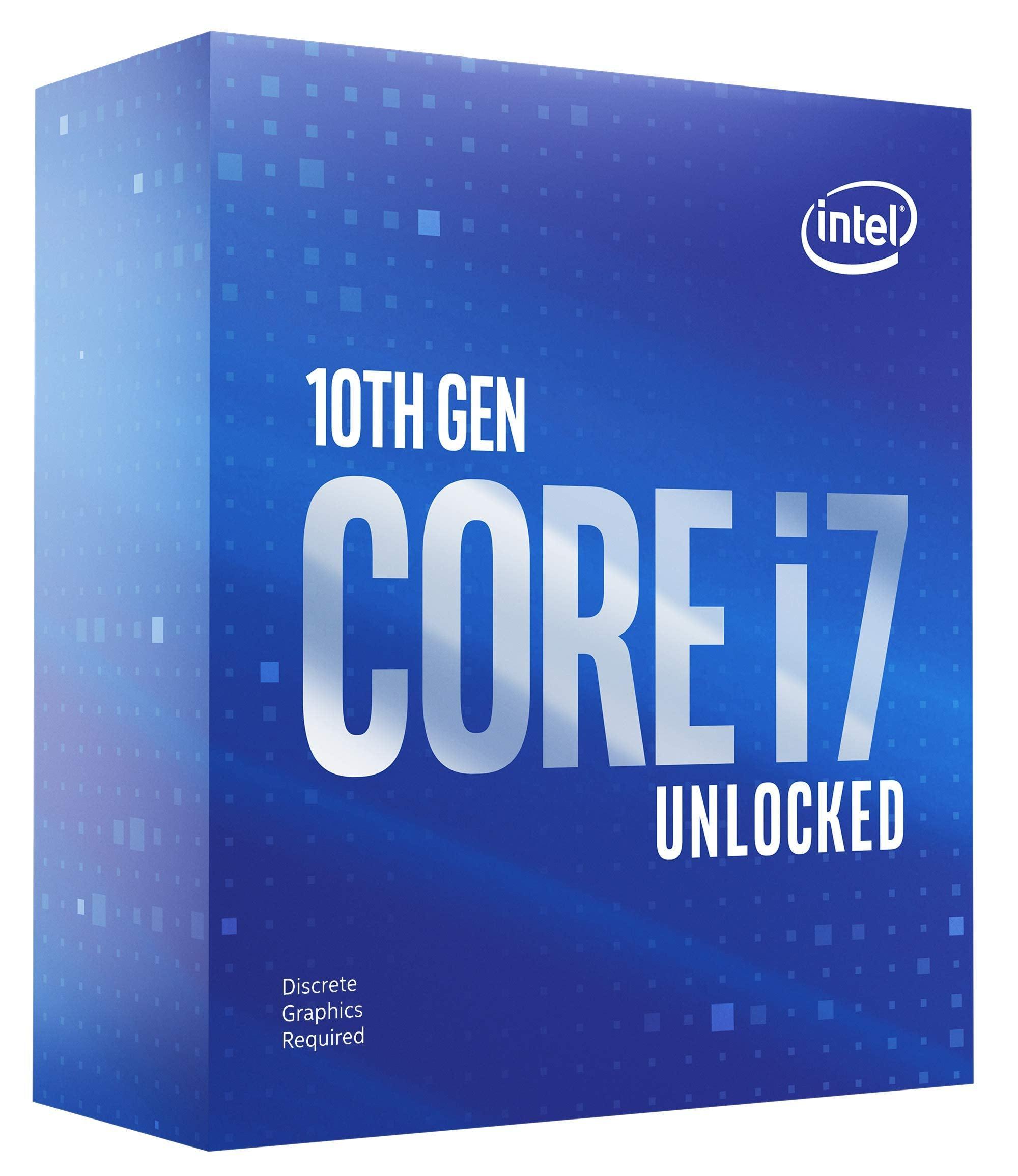 Intel Core i7-10700KF Desktop Processor 8 Cores up to 5.1 GHz Unlocked ...