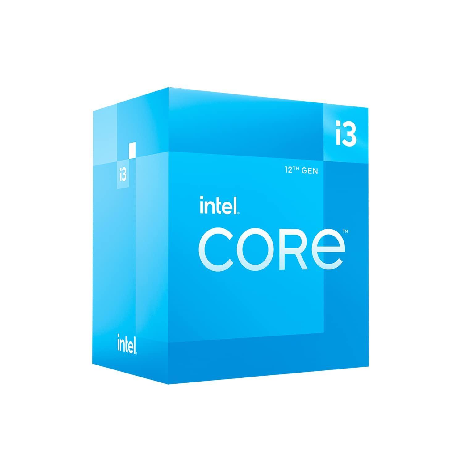Intel® Core i3-12100 Processor 12M Cache, up to 4.30 GHz LGA1700 Socke ...
