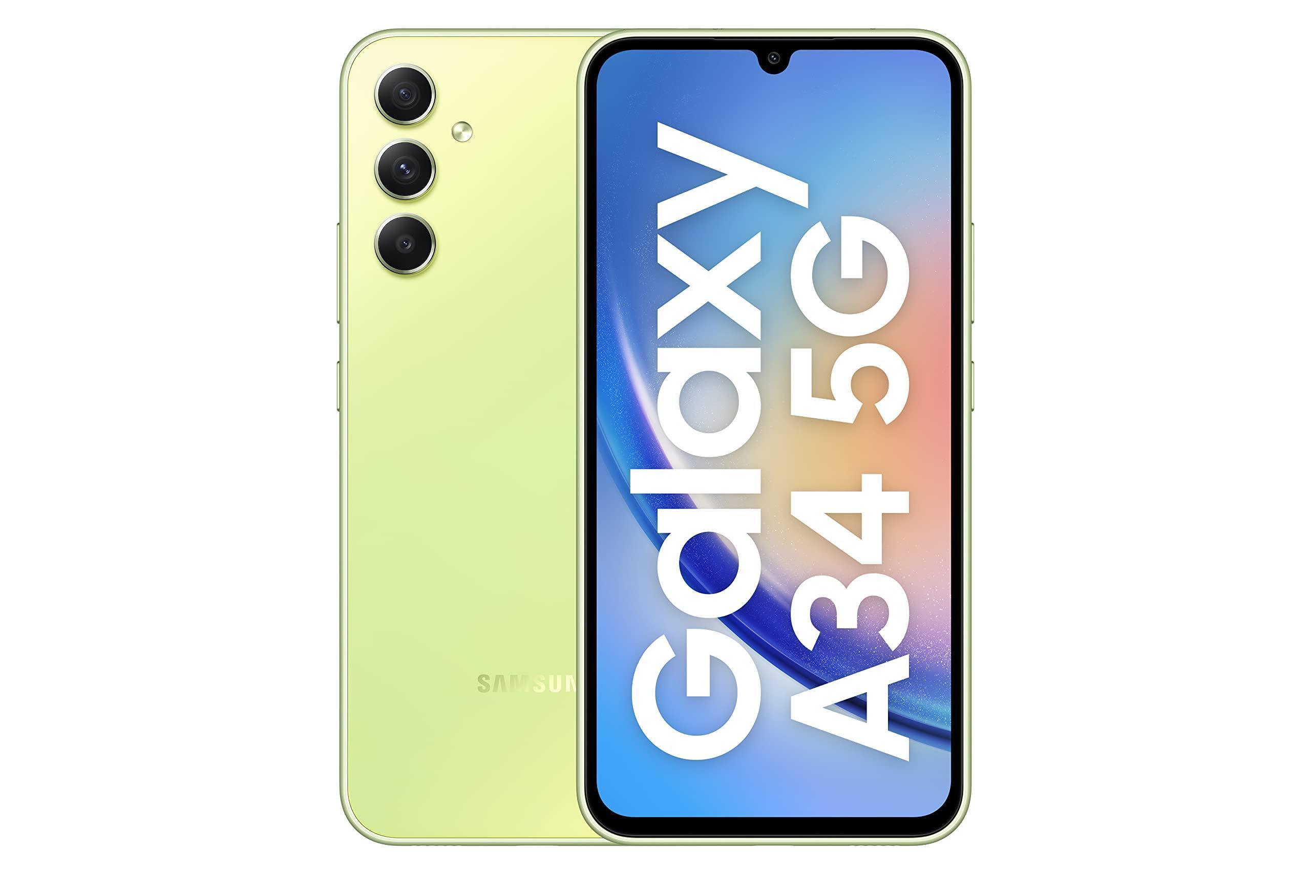 (Refurbished) Samsung Galaxy A34 5G (Awesome Lime, 8GB, 256GB Storage ...