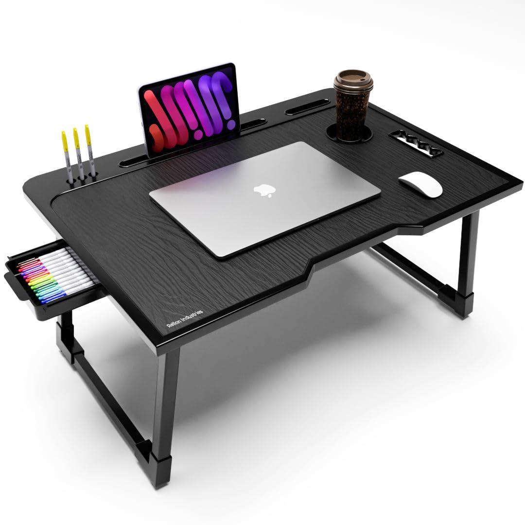 Rellon Industries Study Table for Students Bed Table for Study Foldabl ...